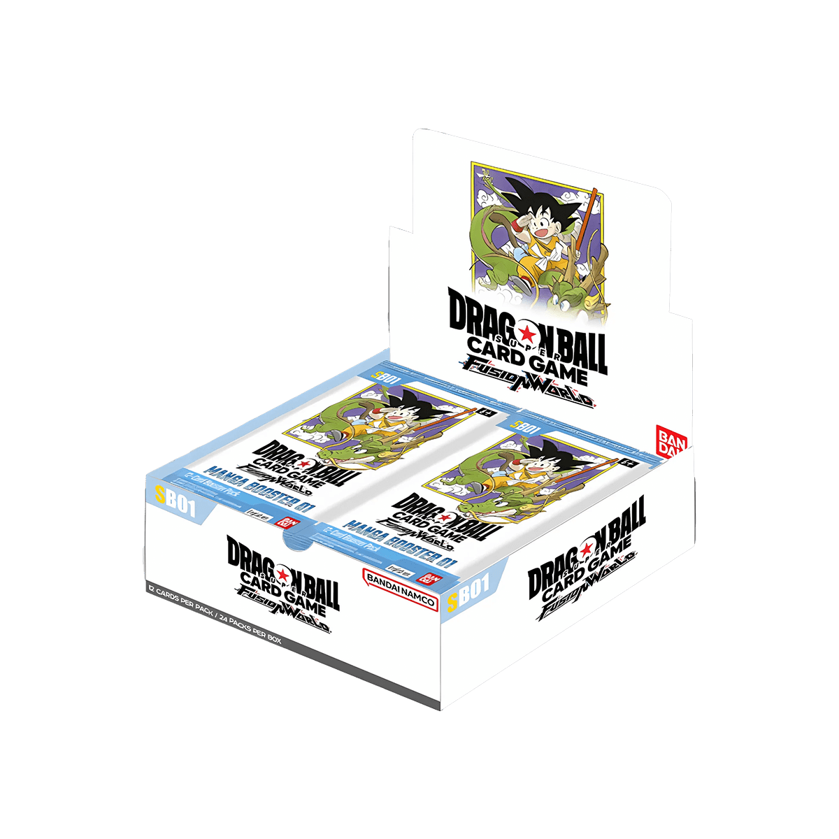 Dragon Ball Super Fusion World - Manga Booster 01 Booster Box - SB01 ...