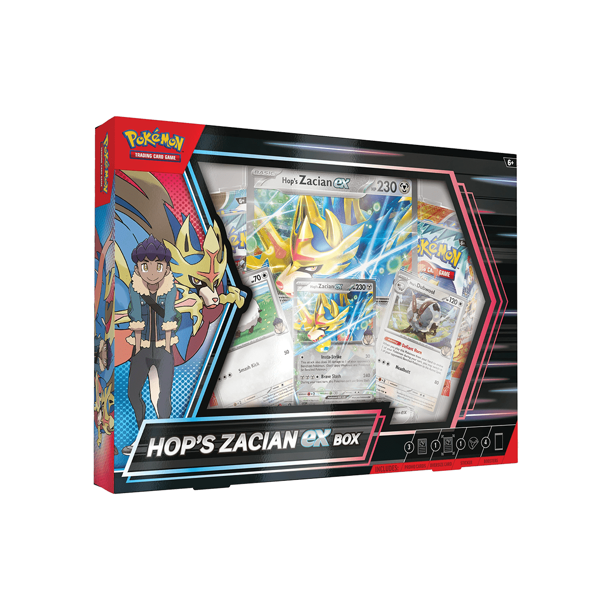 Pokémon TCG - Hop’s Zacian ex Box – Cardmaniac.ch