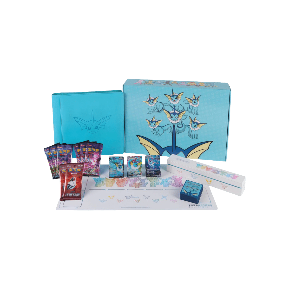 Pokémon TCG - Vaporeon VMAX Gift Box – Cardmaniac.ch