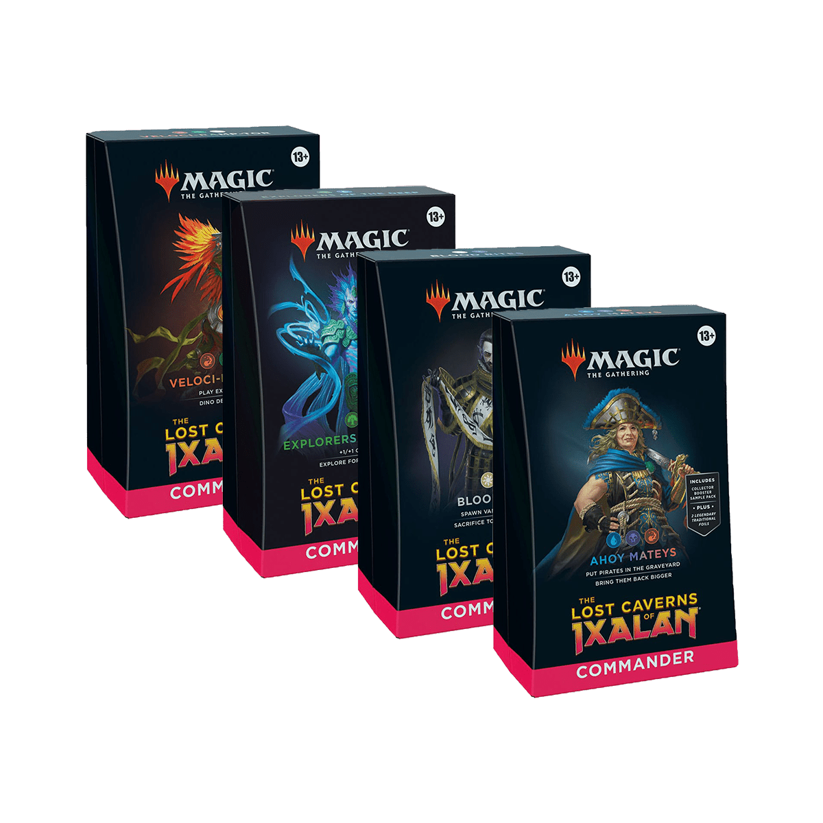 Magic: The Gathering - The Lost Caverns of Ixalan Commander Decks ...