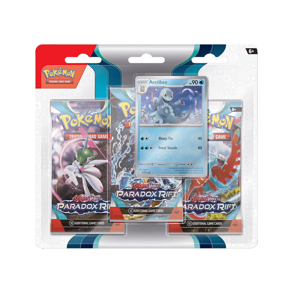 Pokémon TCG - Paradox Rift Three Pack Blister – Cardmaniac.ch